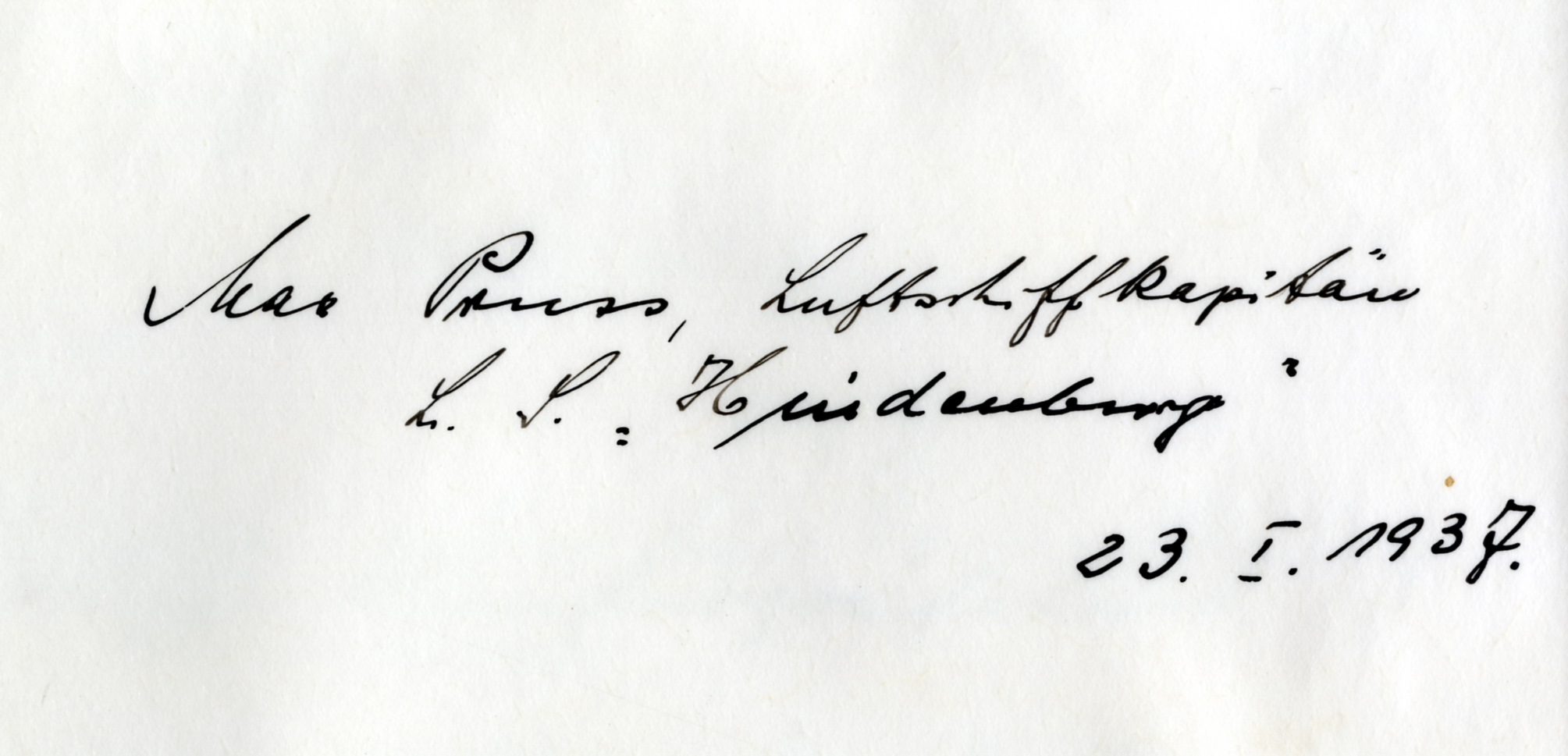 6. Mai 1937: Die vom Bielefelder Kapitän Max Pruss gelenkte „Hindenburg ...